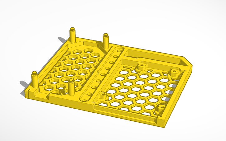 3D design arduino with 1602 LCD - Tinkercad