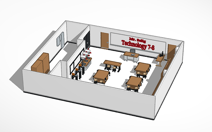3D design Tech Room Design Project | Tinkercad