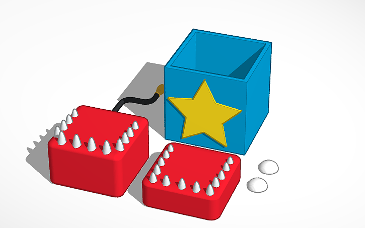 3D design Boxy Boo(Needs Springs) - Tinkercad