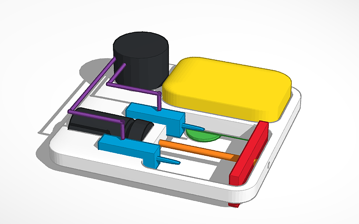 3D design Our teams insulin pump project,first design - Tinkercad