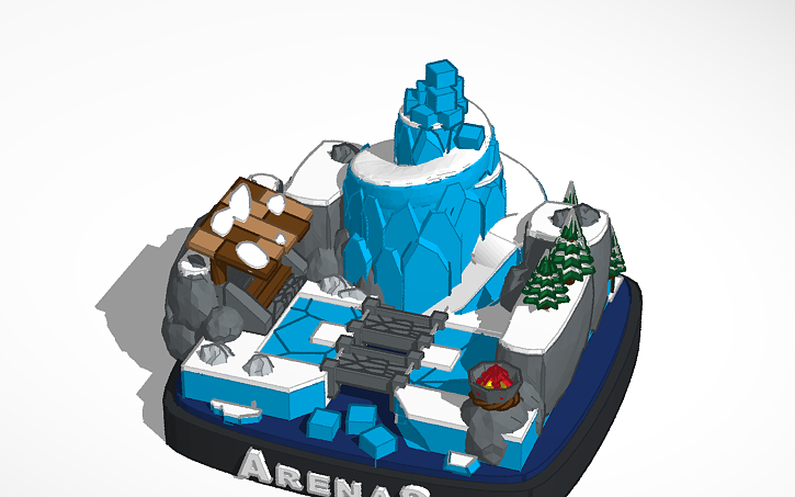 3D design Arena 8 By: Michael. | Tinkercad
