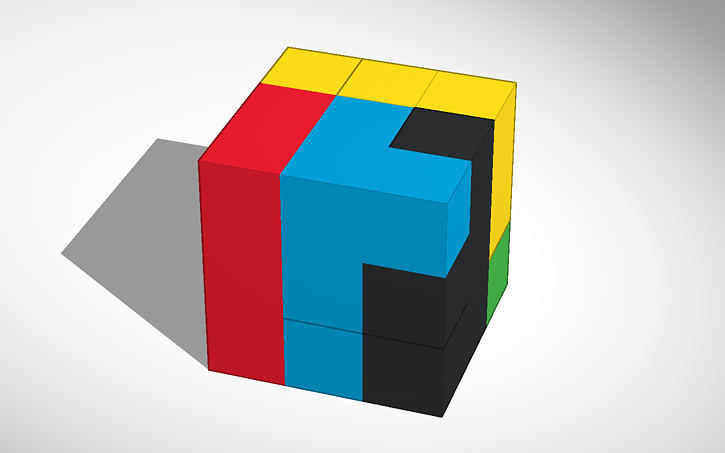 3d Design Cube Tinkercad
