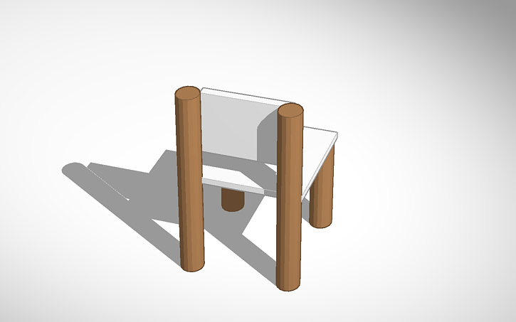 3D design Chair - Tinkercad
