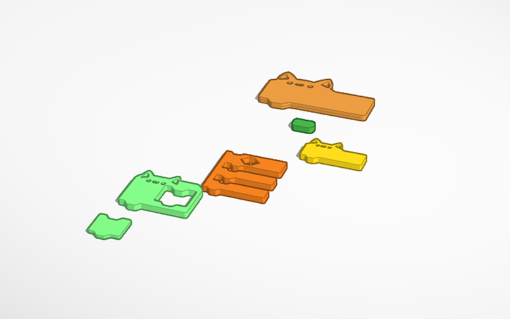 3D design Scratch blocks - Tinkercad
