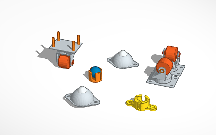 3D design crazy wheel (ruda loca) - Tinkercad