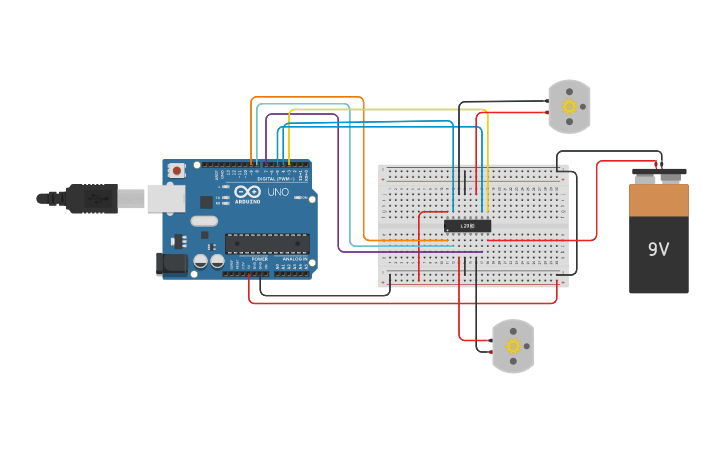 Circuit design TO_do_exp2 - Tinkercad