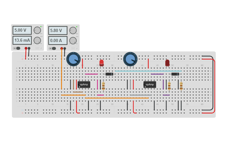 Circuit design Voltage Supervisor | Tinkercad