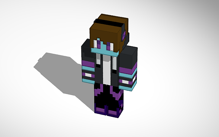 3D design Future Minecraft Skin - Tinkercad