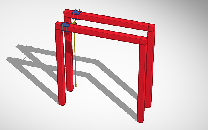 3D design Punto de anclaje SQM slit string AB & CD - Tinkercad