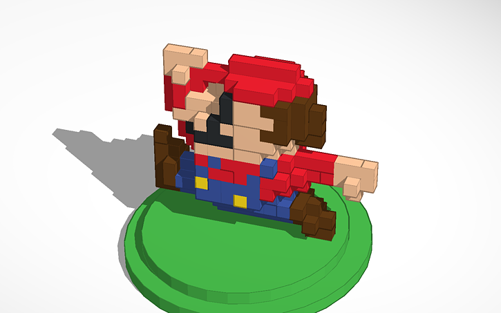 3D design Mario - Tinkercad