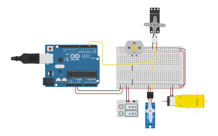 Circuit Design Giro Y Parada En Diversos Tipos De Motores Y