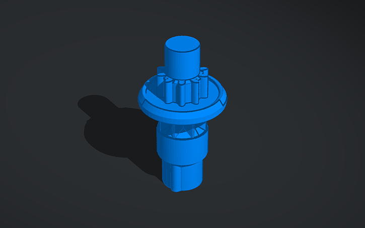 3D design Beyblade x Rush bit - Tinkercad