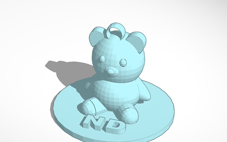 3D design Teddy Bear | Tinkercad