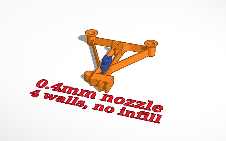 3D design q-tip crossbow v3.2 - Tinkercad
