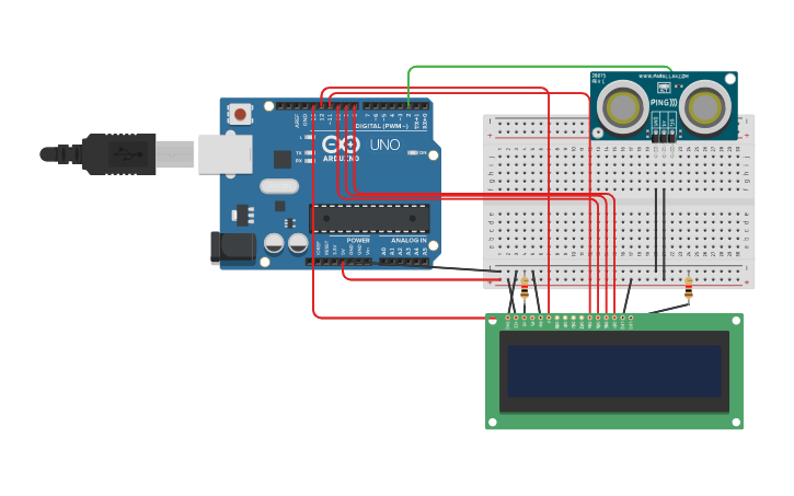 Circuit design display - Tinkercad