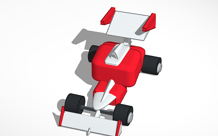 3D design my formula 1 - Tinkercad