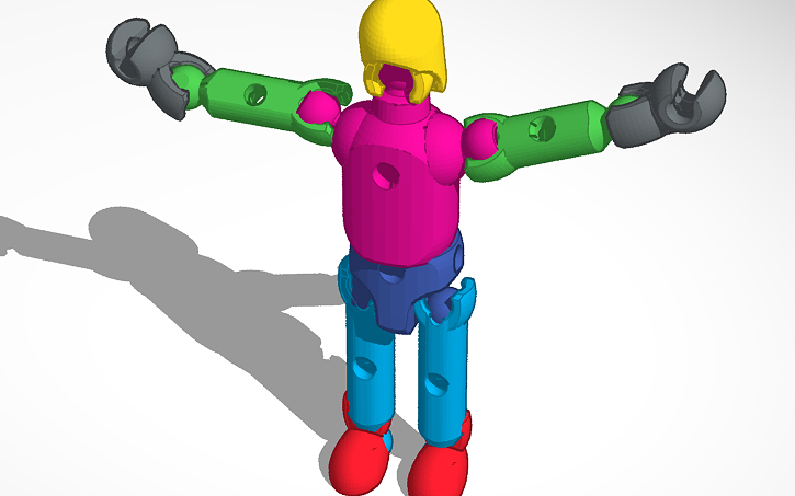 3D design Person thing | Tinkercad