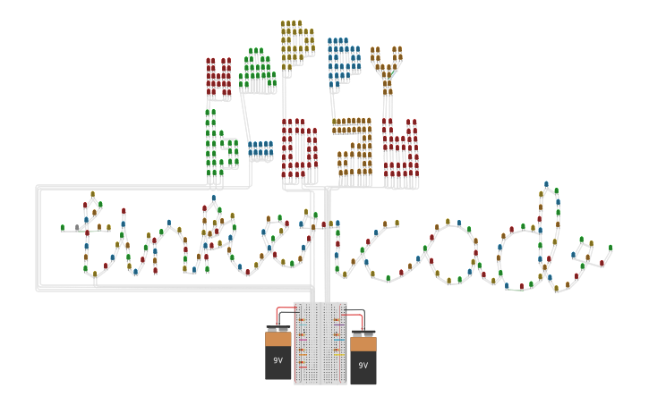 Circuit Design Happy Birthday Tinkercad Tinkercad