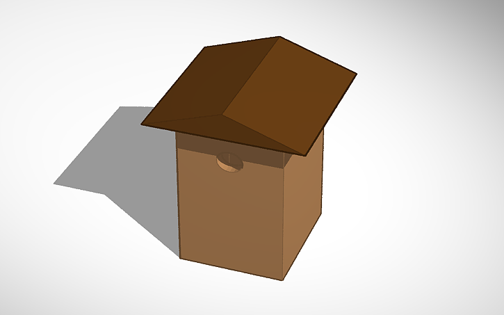 3D design Stephanie Steward Bird Nest Box - Tinkercad