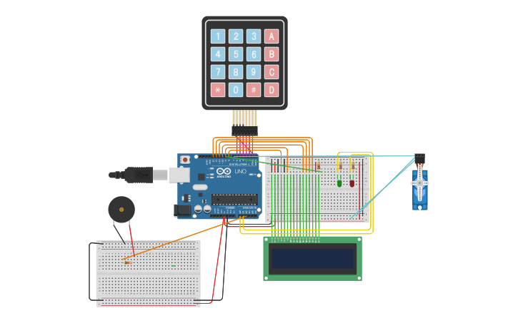 Circuit design IOT PROJECT | Tinkercad Circuit design IOT PROJECT | Tinkercad
