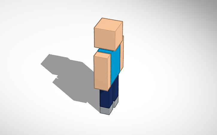 3D design Steve de minecraft | Tinkercad