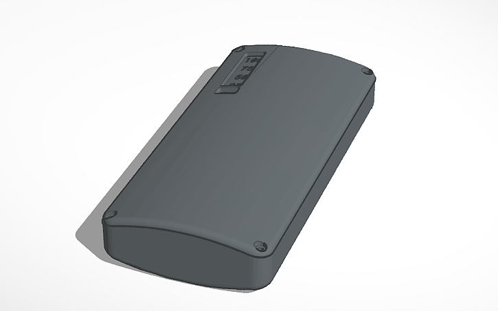 3D design PowerBank - Tinkercad
