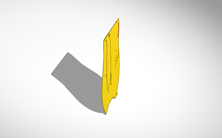 3D design BIG PIKACHU (2D) - Tinkercad