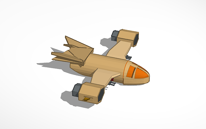 3D design vertical takeoff and landing | Tinkercad