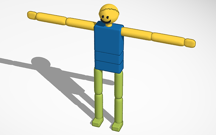 3D design My ragdoll - Tinkercad