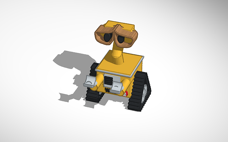 3D design WALL-E | Tinkercad