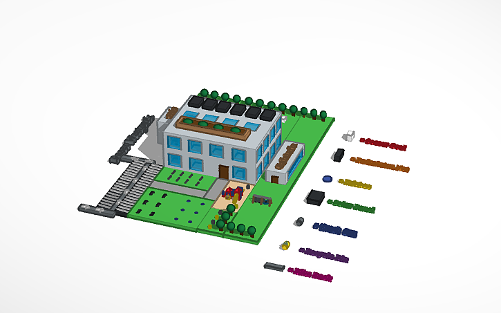 3D design CY School design | Tinkercad