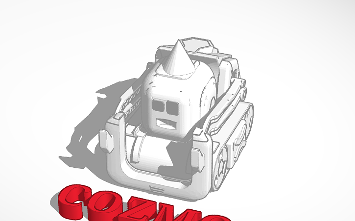 3D design COZMO - Tinkercad