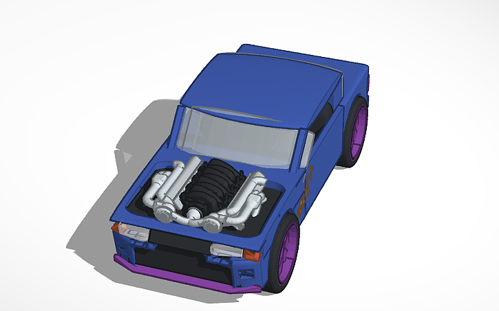 3D design Lifted Nissan R32 USDR Paintjob - Tinkercad