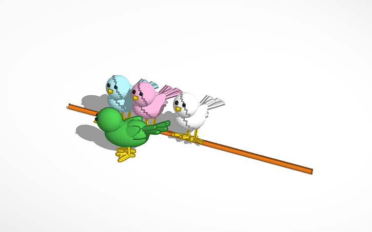 3D design Copy of birds | Tinkercad
