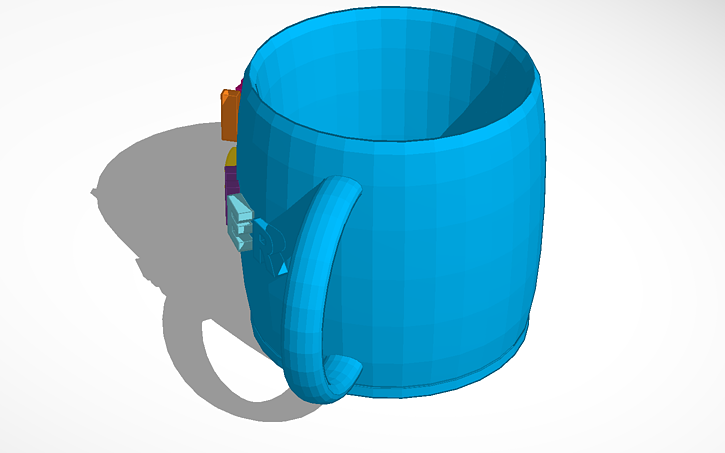 3D design Copy of mug - Tinkercad