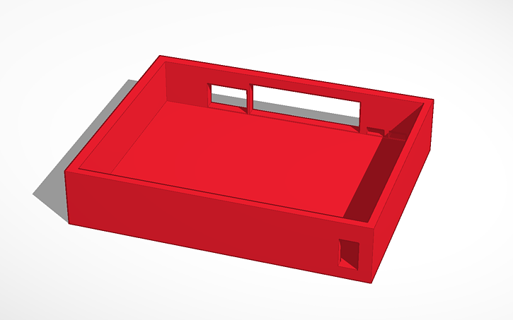 3D design Case - Tinkercad