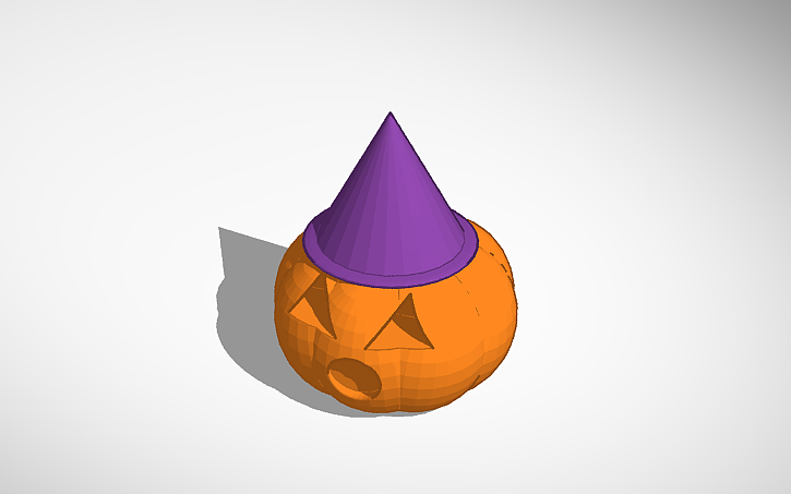 3D design Tinktober Day 4- Pumpkin Carving - Tinkercad