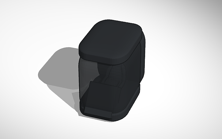 3D design hovering one seater car | Tinkercad