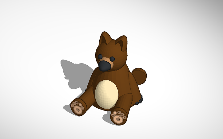 3D design BEAR | Tinkercad