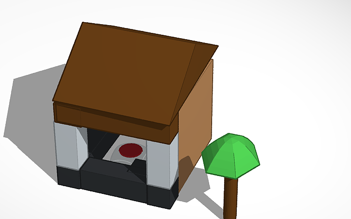 3D design porch | Tinkercad