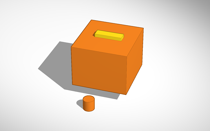 3D design Money Box | Tinkercad