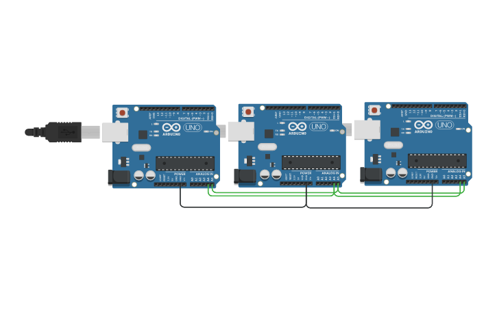 Circuit design I2C Task 3 | Tinkercad