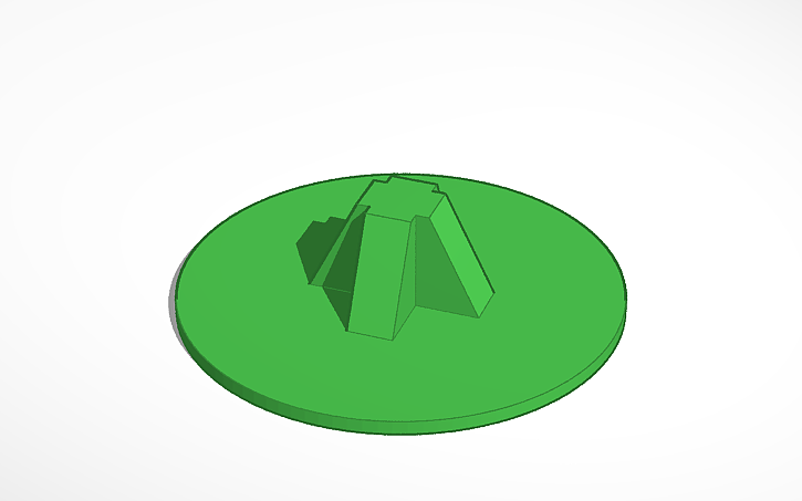 3D design Screw cover - Tinkercad