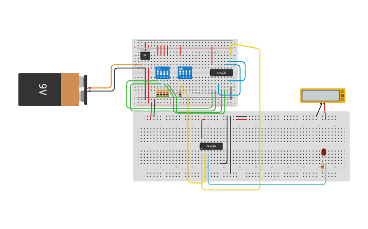 Circuit design Alarm System | Tinkercad