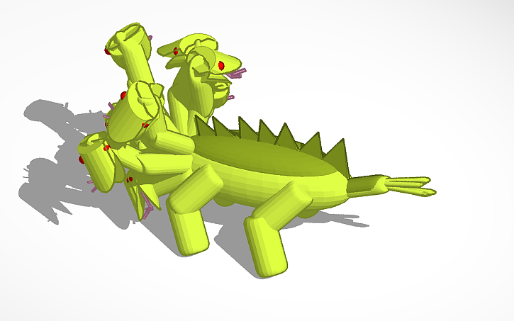 3D design Hydra | Tinkercad