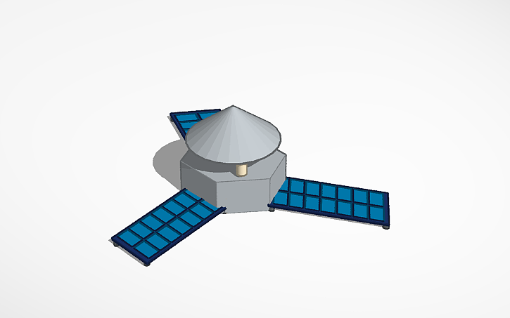 3D design Juno Spacecraft - Tinkercad