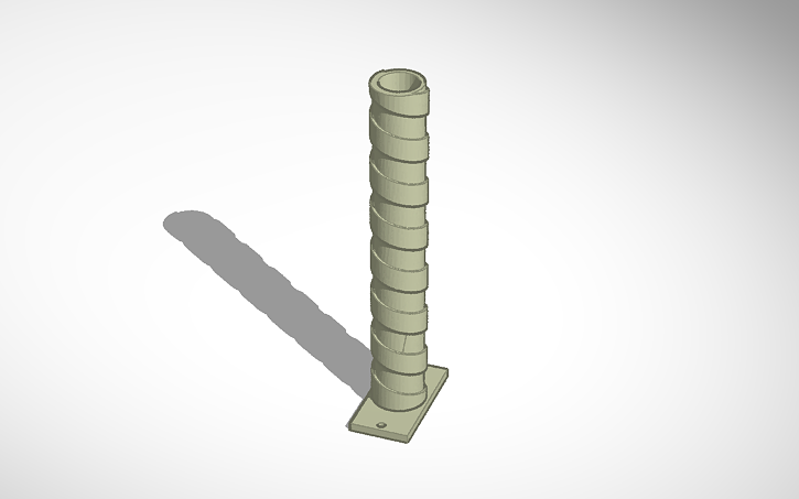 3D design LED Holder - Tinkercad