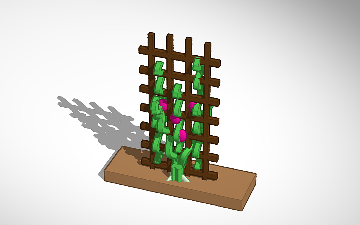 3D design Vines. Collab - Tinkercad