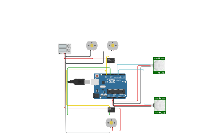Circuit design Industrial problem statement - Tinkercad