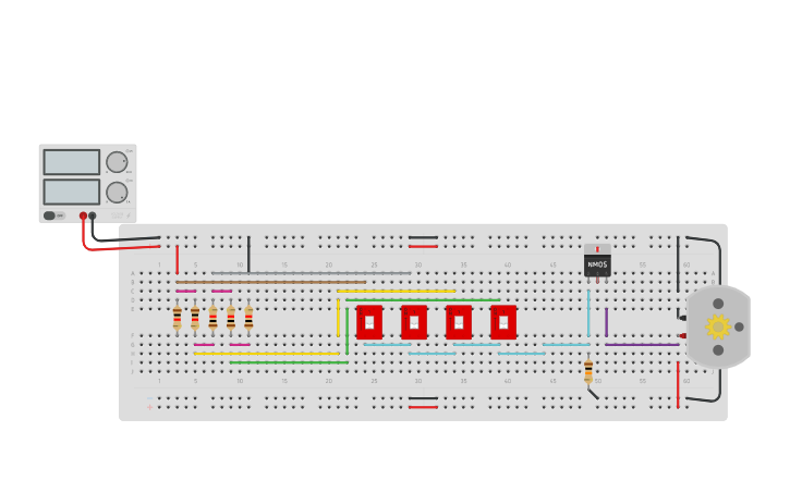 Circuit design - Tinkercad